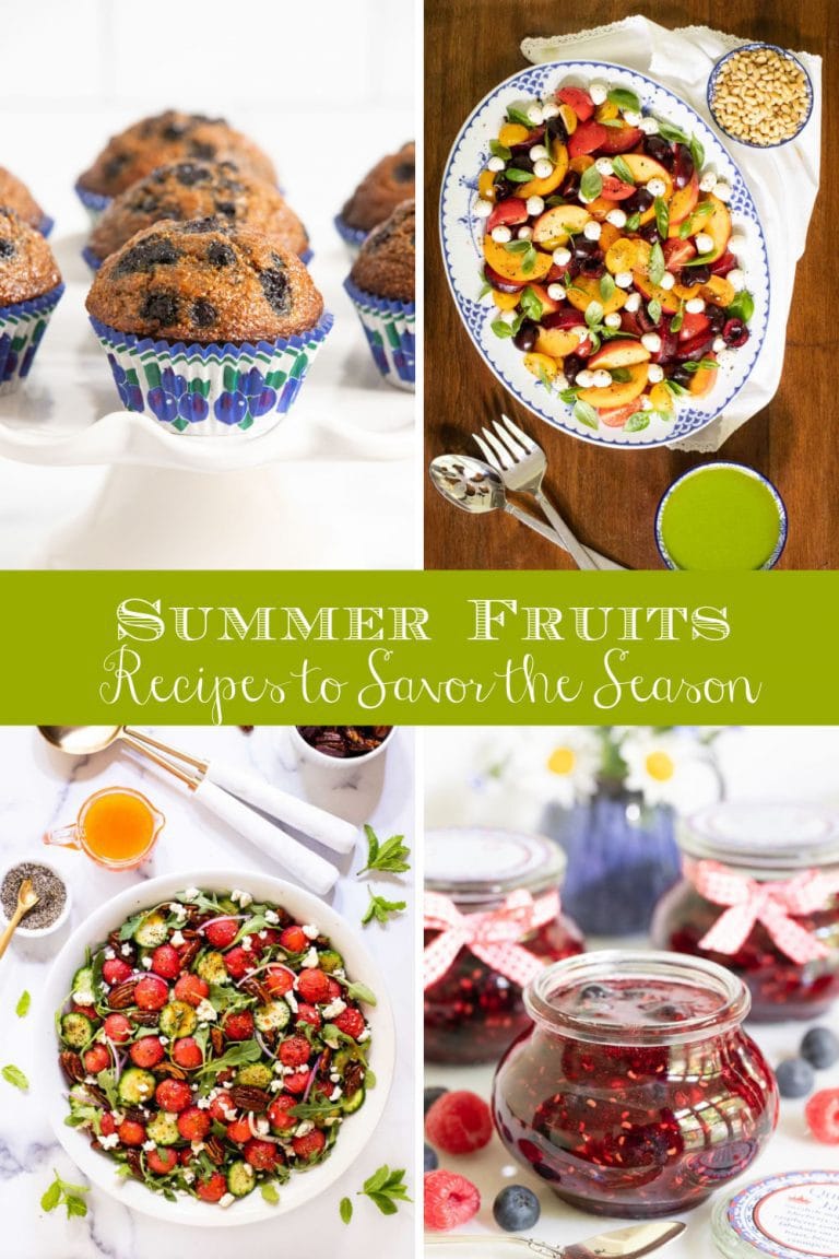 The Jewels of Summer.... Recipes to Savor Summer Fruit - The Café Sucre ...