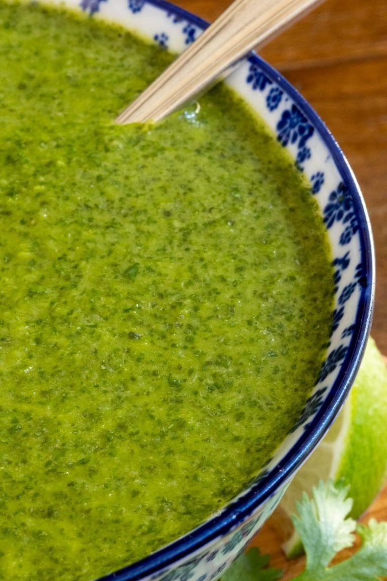 Mexican Cilantro Sauce (perfect for drizzling, dipping and spreading ...