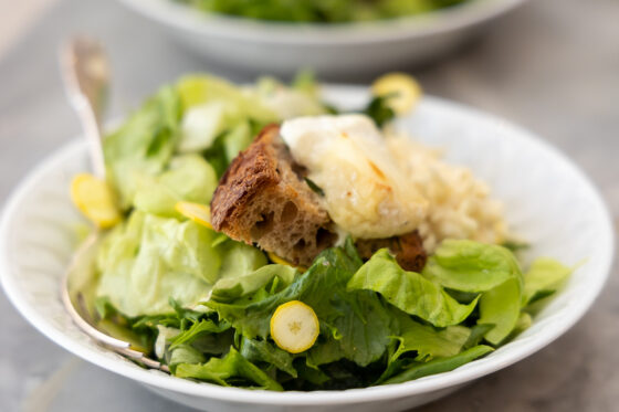 Classic French Bistro Salad - The Café Sucre Farine