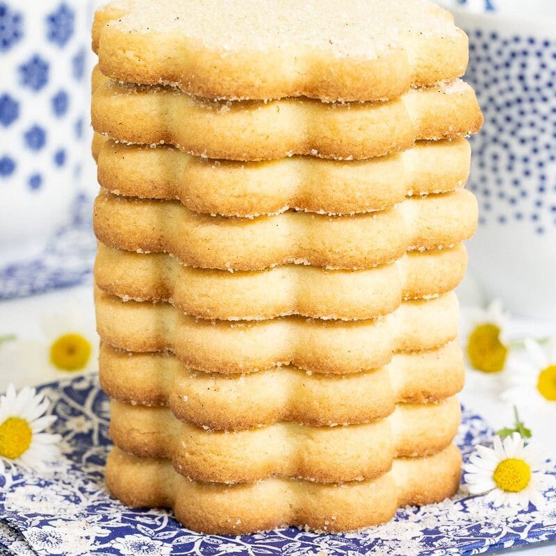 French Shortbread Cookies (Sablés Bretons) - The Café Sucre Farine