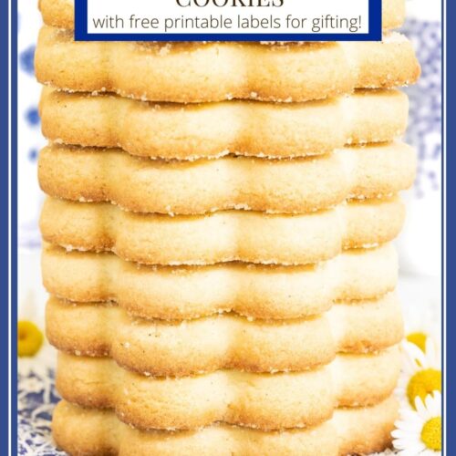 French Shortbread Cookies (Sablés Bretons) - The Café Sucre Farine