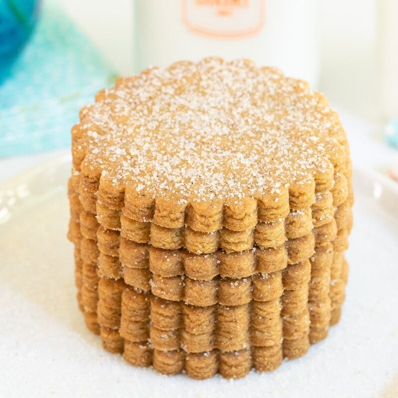 Belgian Shortbread Cookies (with free printable labels for gifting ...