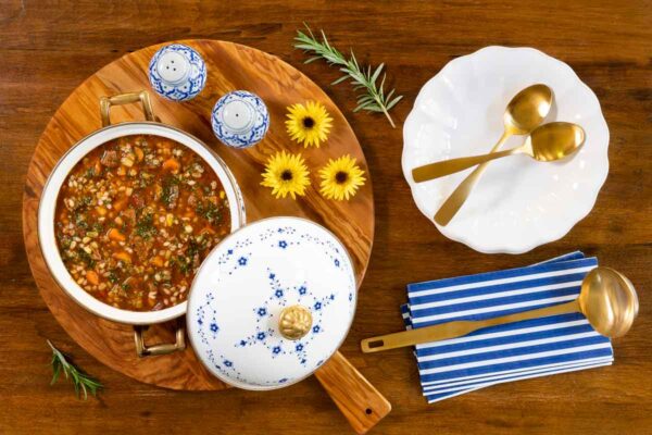Guinness Slow-Roasted Beef Barley Soup - The Café Sucre Farine