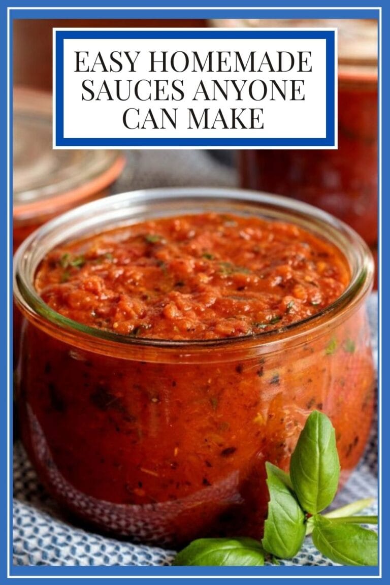 Bored with Everyday Meals? 12 Easy Homemade Sauces To Add Delicious ...