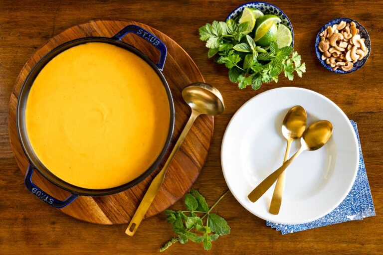 Roasted Coconut Butternut Squash Soup - The Café Sucre Farine