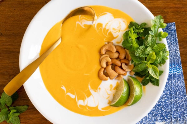Roasted Coconut Butternut Squash Soup - The Café Sucre Farine