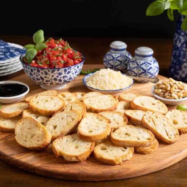 The BEST Homemade Crostini - The Café Sucre Farine