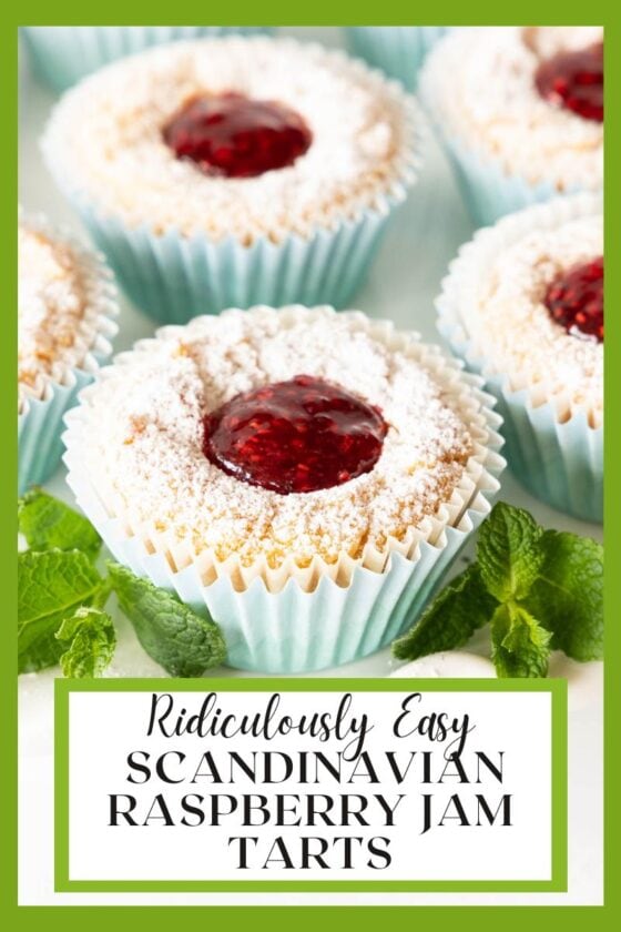 Ridiculously Easy Scandinavian Raspberry Jam Shortbread Tarts - The ...