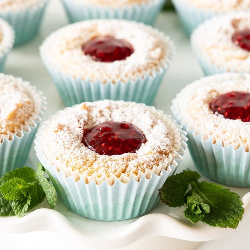 Ridiculously Easy Scandinavian Raspberry Jam Shortbread Tarts - The ...
