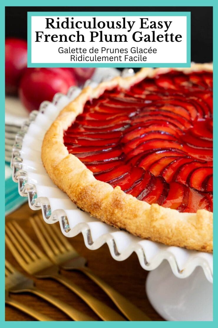 Ridiculously Easy French Plum Galette (Galette de Prunes Française ...