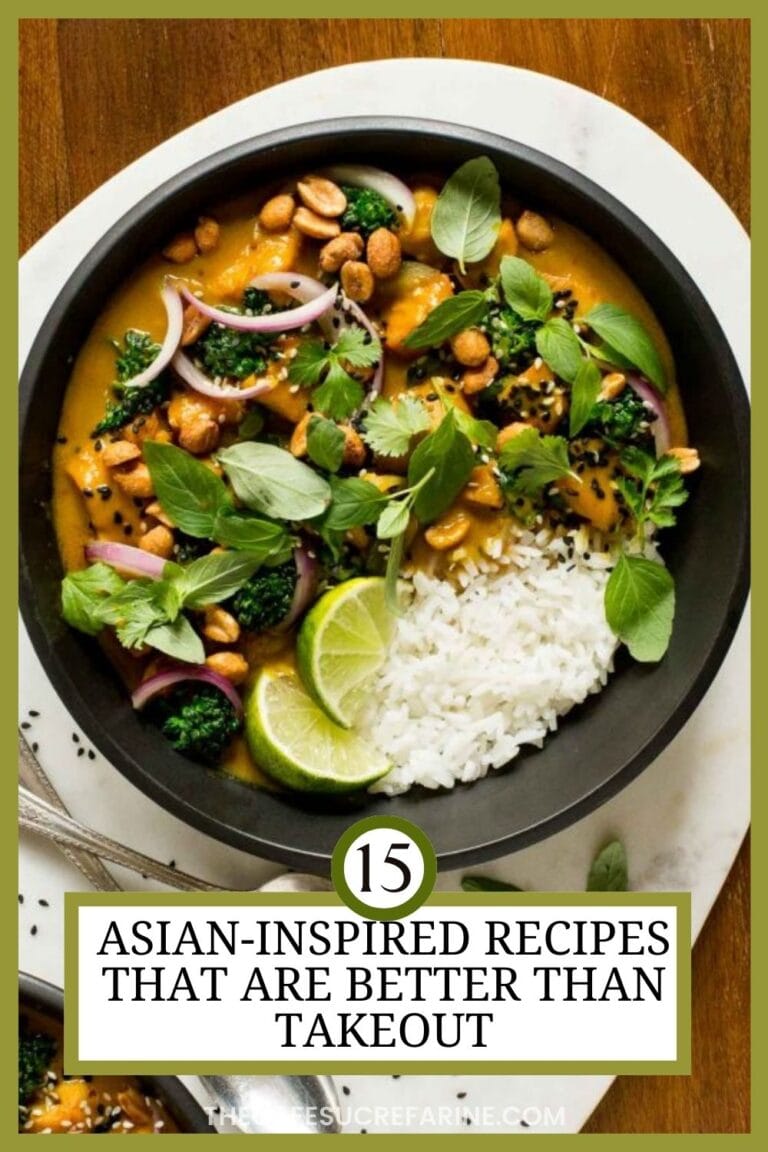 15 Fresh, Easy Asian Inspired Recipes • Way Better Than Take Out! - The ...