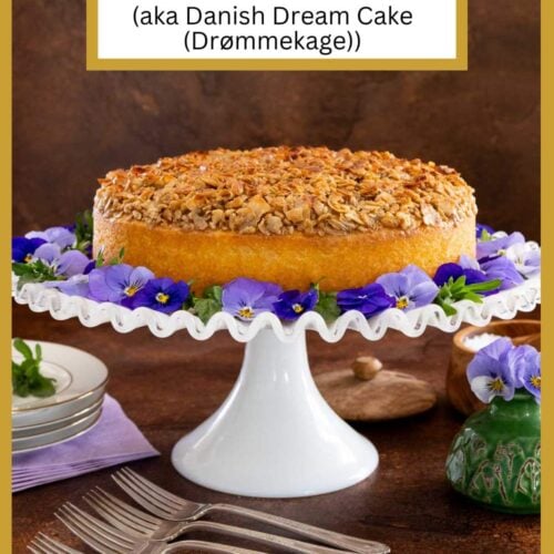 Lazy Daisy Cake aka Drømmekage - Danish Dream Cake - The Café Sucre Farine