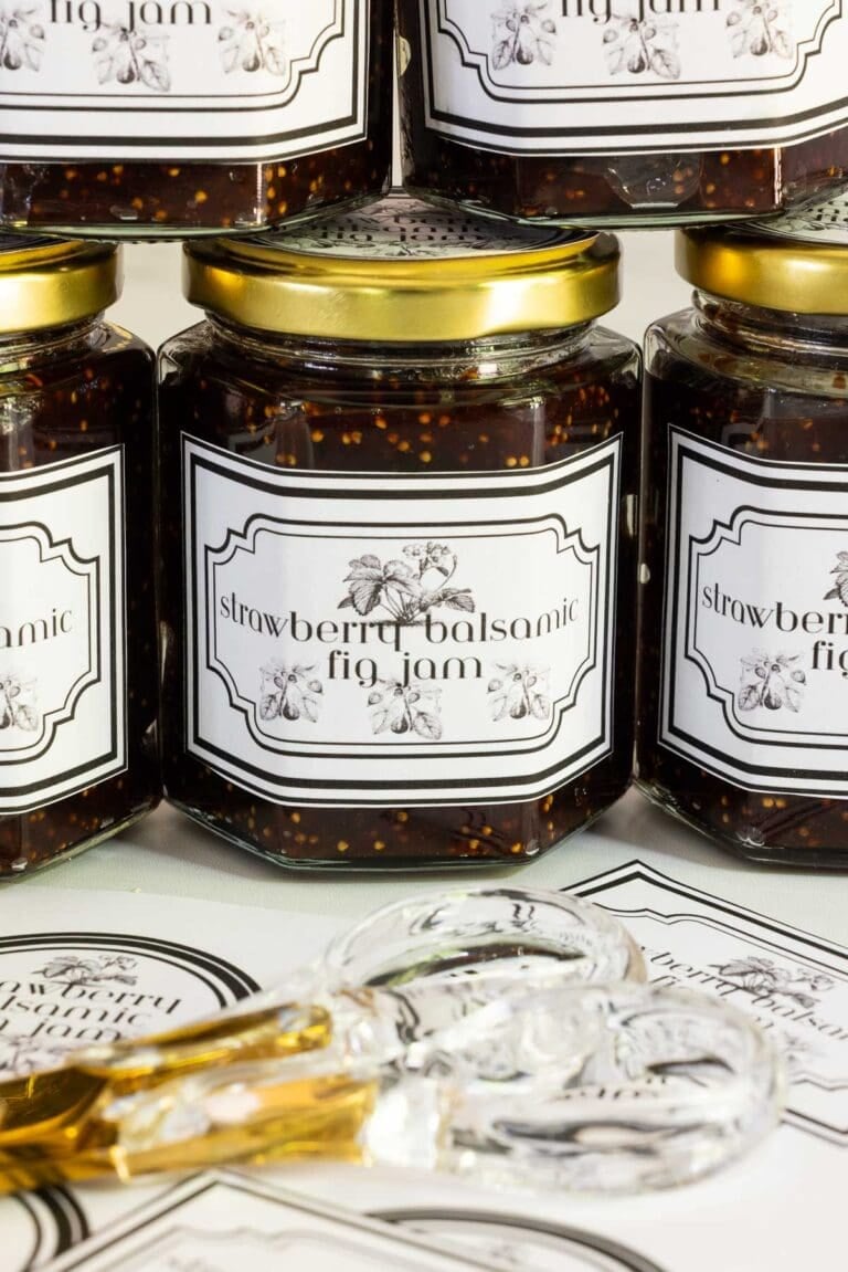 Ridiculously Easy Strawberry Balsamic Fig Jam (from dried figs!) - The ...