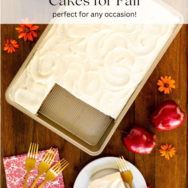 7 Easy Sheet Cake Recipes for Fall (Apple, Pumpkin, Caramel & More ...