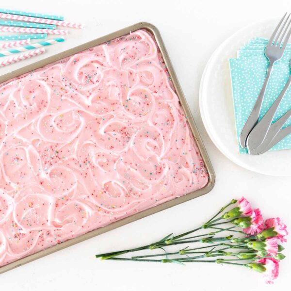 Simple Sheet Cake Recipes | The Café Sucre Farine