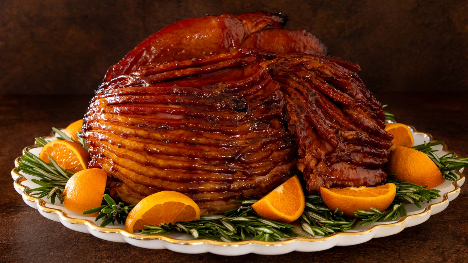 Pepper Jelly Glazed Ham (An Easy, Crowd-Pleasing Favorite) - The Café ...
