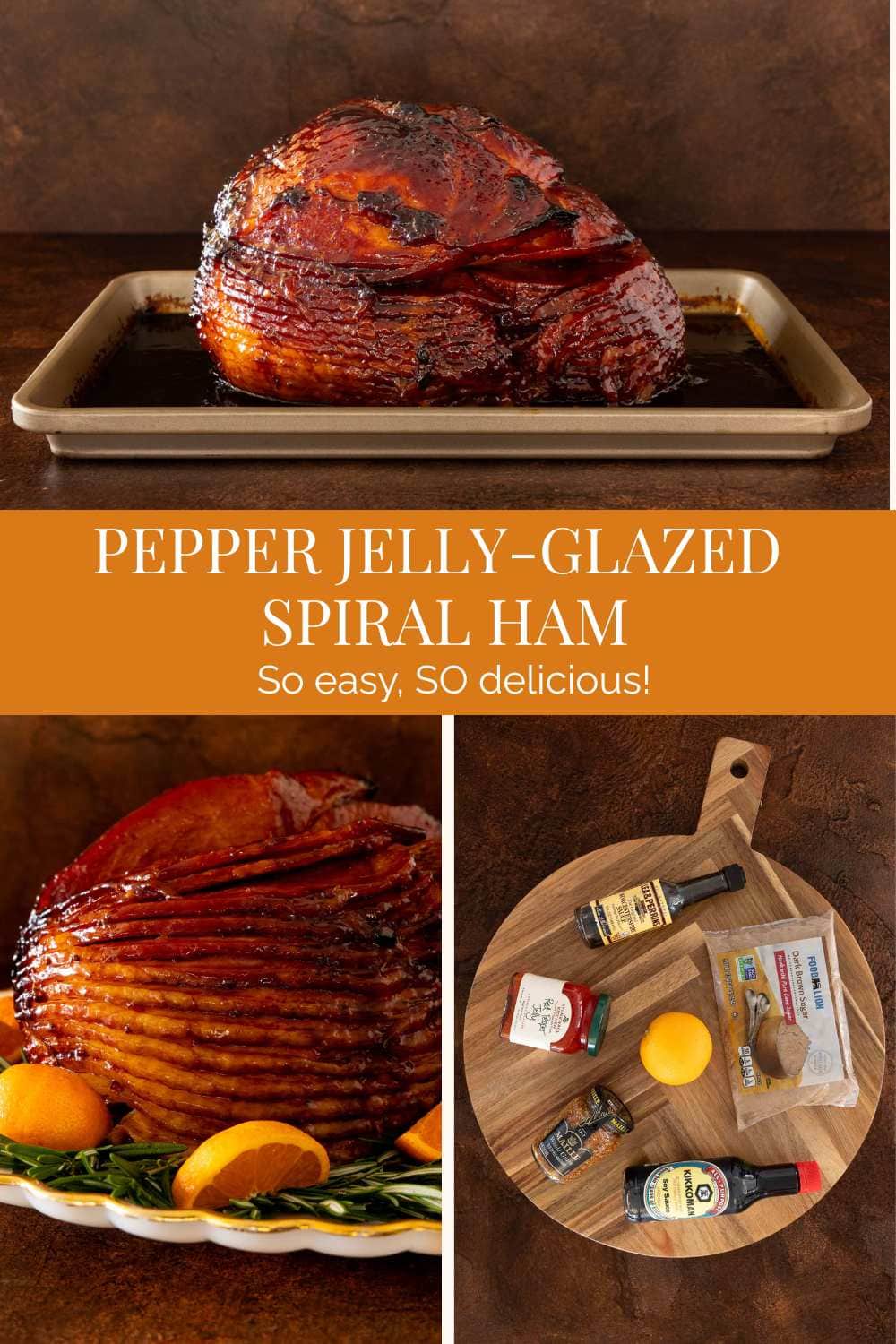Pepper Jelly Glazed Ham (An Easy, Crowd-Pleasing Favorite) - The Café ...