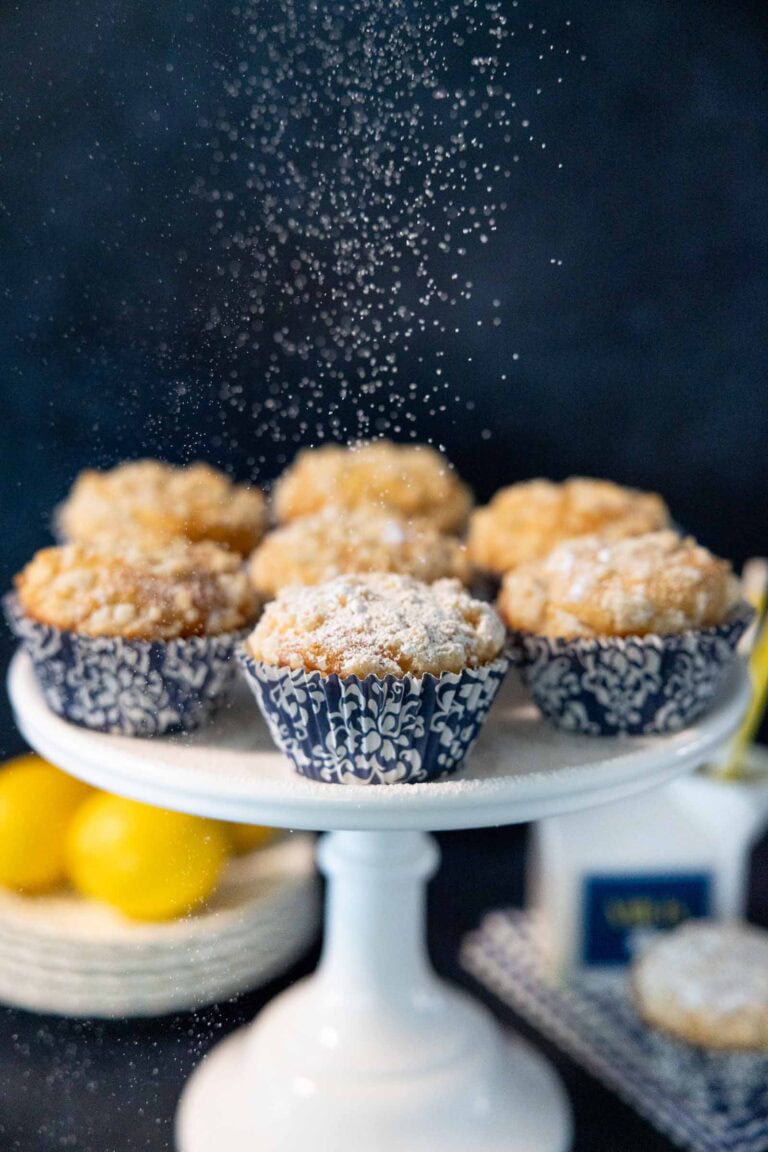 Lemon Crumble Muffins (Easy Recipe with Buttery Streusel)