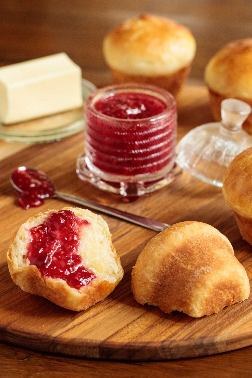 Ridiculously Easy Brioche Dinner Rolls - The Café Sucre Farine