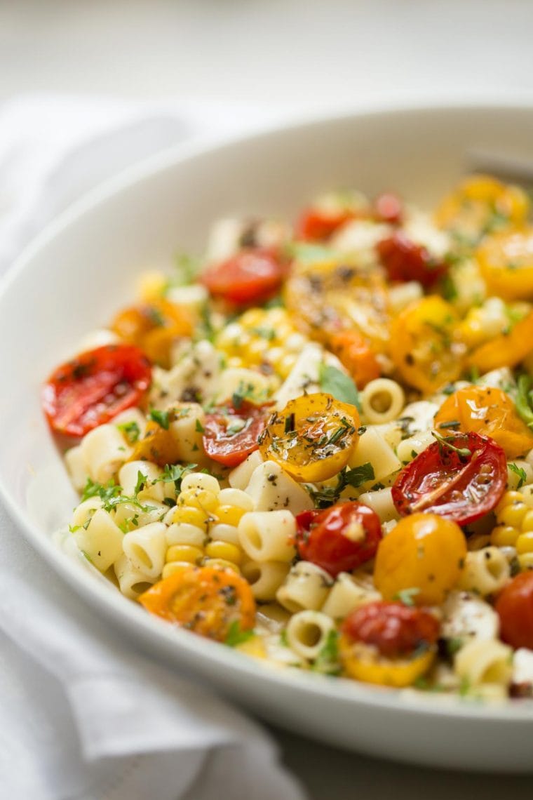 Garlic Herb Roasted Tomatoes - The Café Sucre Farine