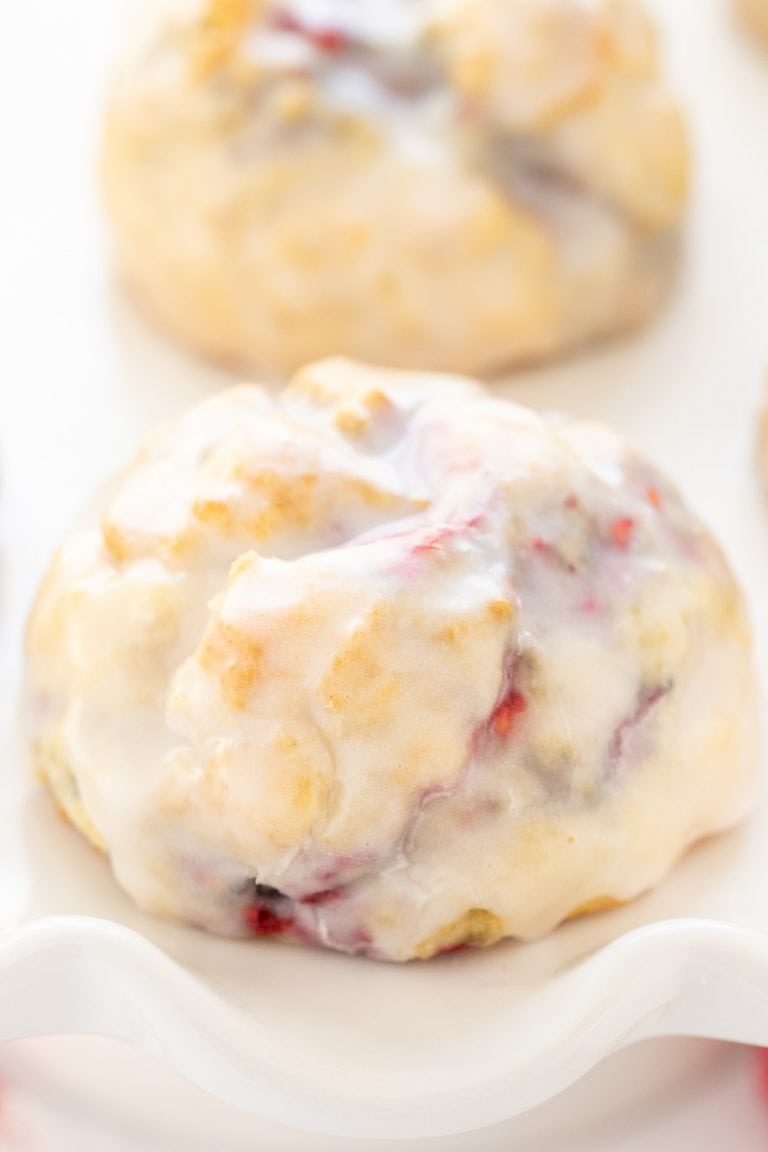 Ridiculously Easy Lemon Raspberry Scones - The Café Sucre Farine
