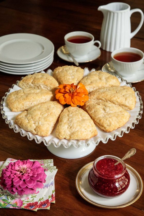 Ridiculously Easy Sugar Top Scones - The Café Sucre Farine