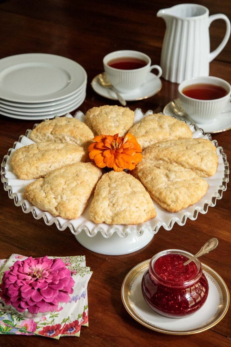 Ridiculously Easy Sugar Top Scones - The Café Sucre Farine